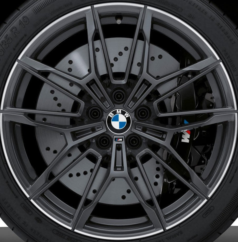 19 Inch Rims M8 Style Fit BMW 3 4 5 6 Series M Sport Staggered Wheels ...