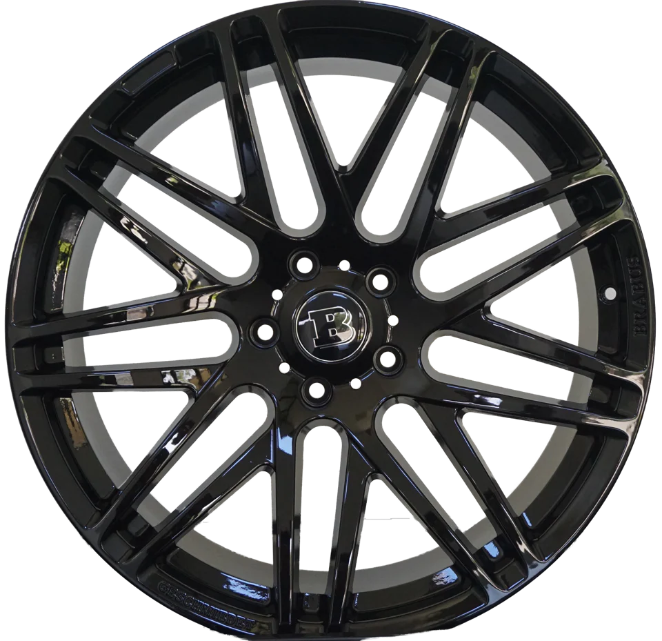 22 Inch Mercedes GLE ML GL GLS Rims Gloss Black Mercedes Wheels – Auto ...