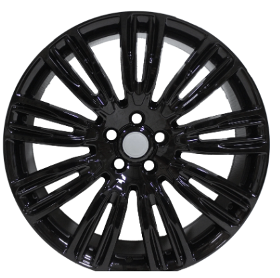 21 Inch Rims Range Rover Autobiography Sport LR3 LR4 & HSE Gloss Black ...