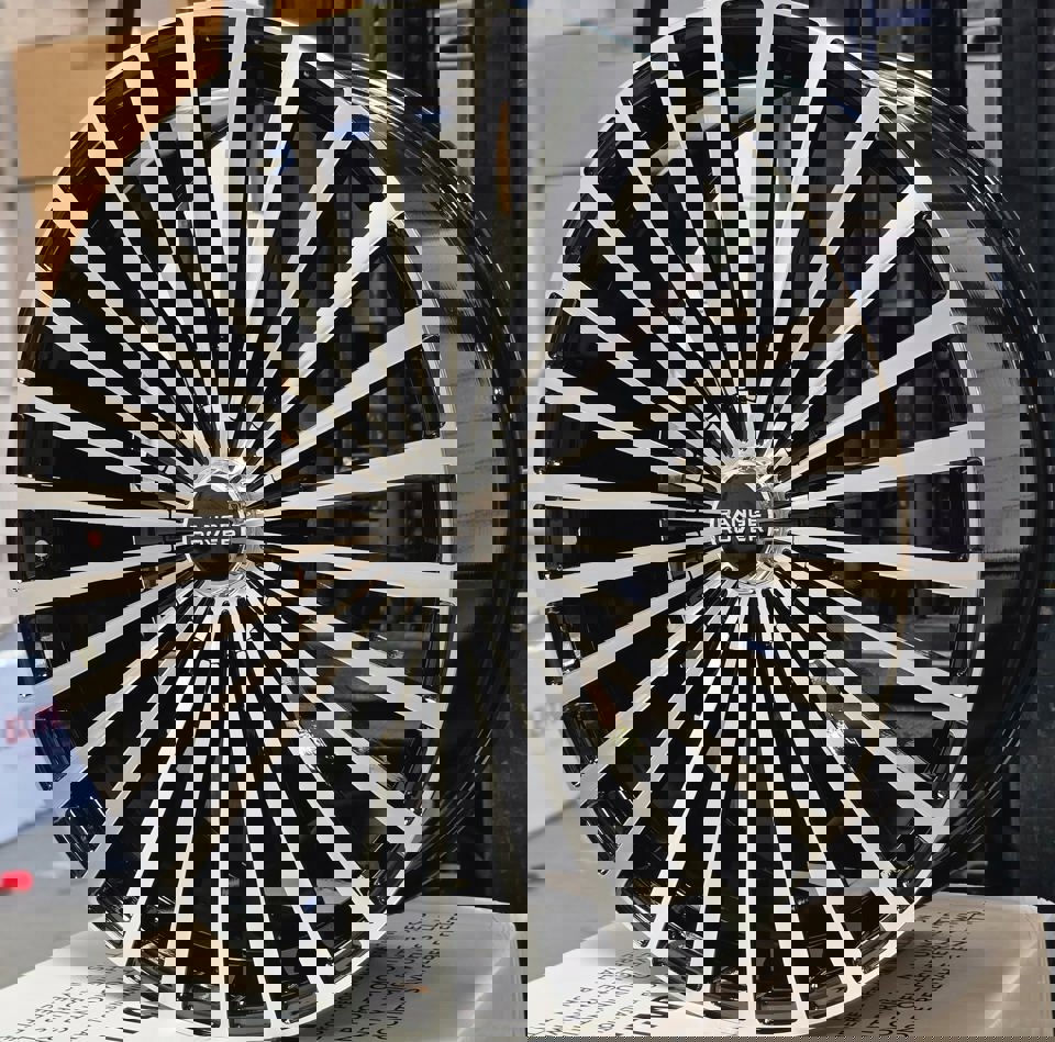 24 Inch Rims fit Range Rover Sport / Full Size HSE SVR Style Black Mac ...