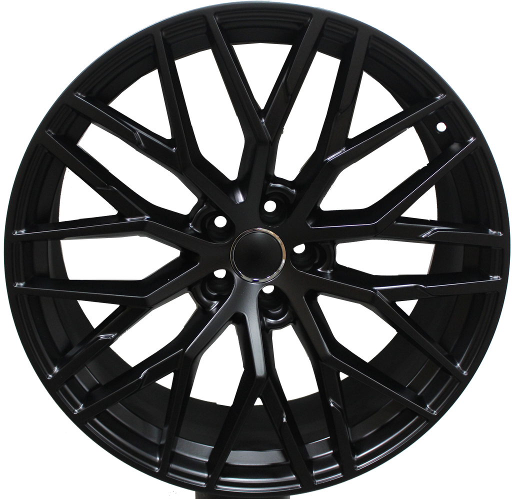 21 INCH RIMS AUDI S LINE R8 STYLE Q3 QS3 Q5 SQ5 Q7 SQ7 MESH MACHINED W ...