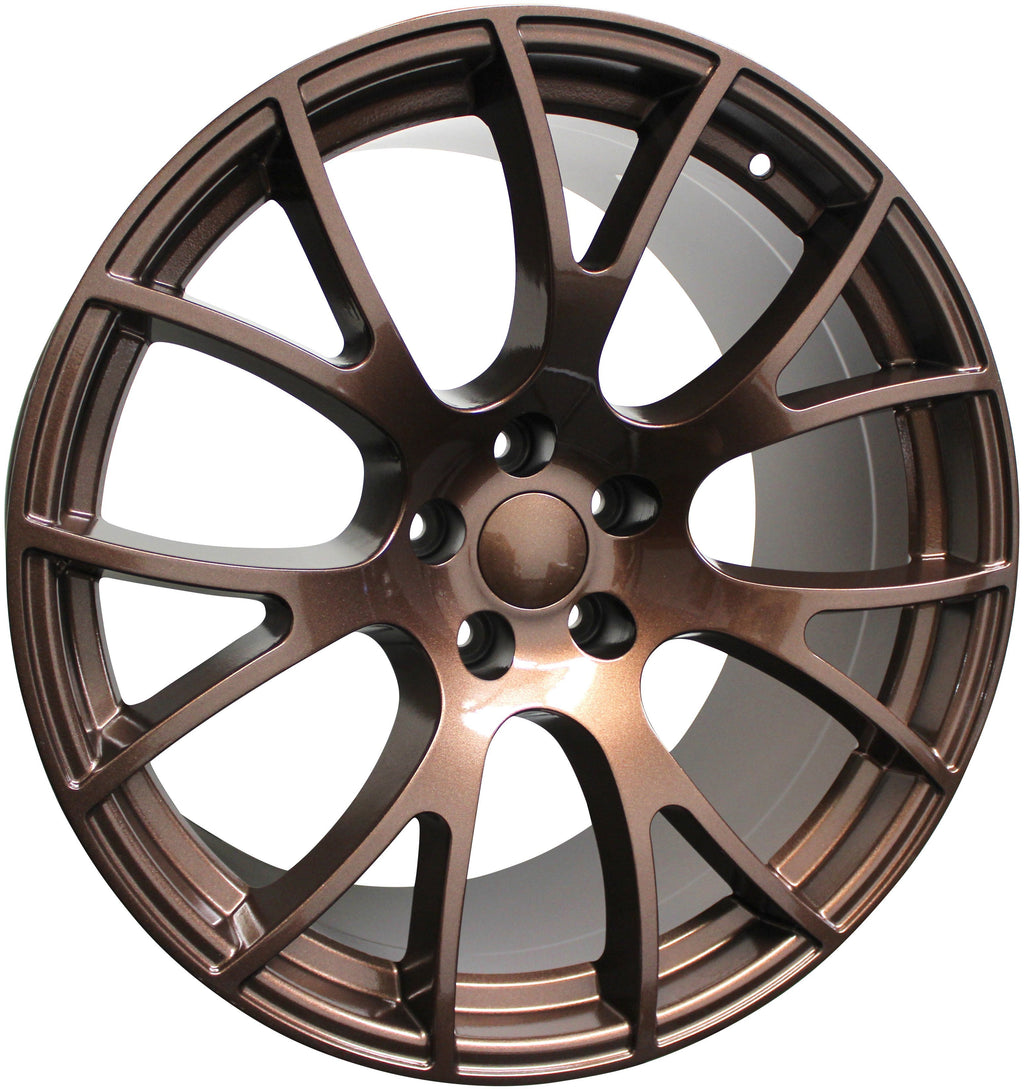 20 Inch Dodge Charger Challenger Magnum Hellcat BRONZE EDITION Rims ...