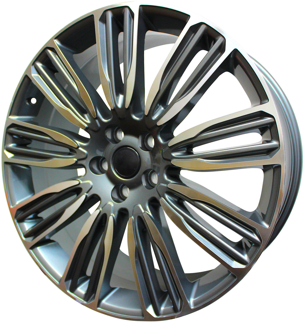 22 Inch Rims Range Rover Autobiography Sport LR3 LR4 & HSE Wheels Gunm ...