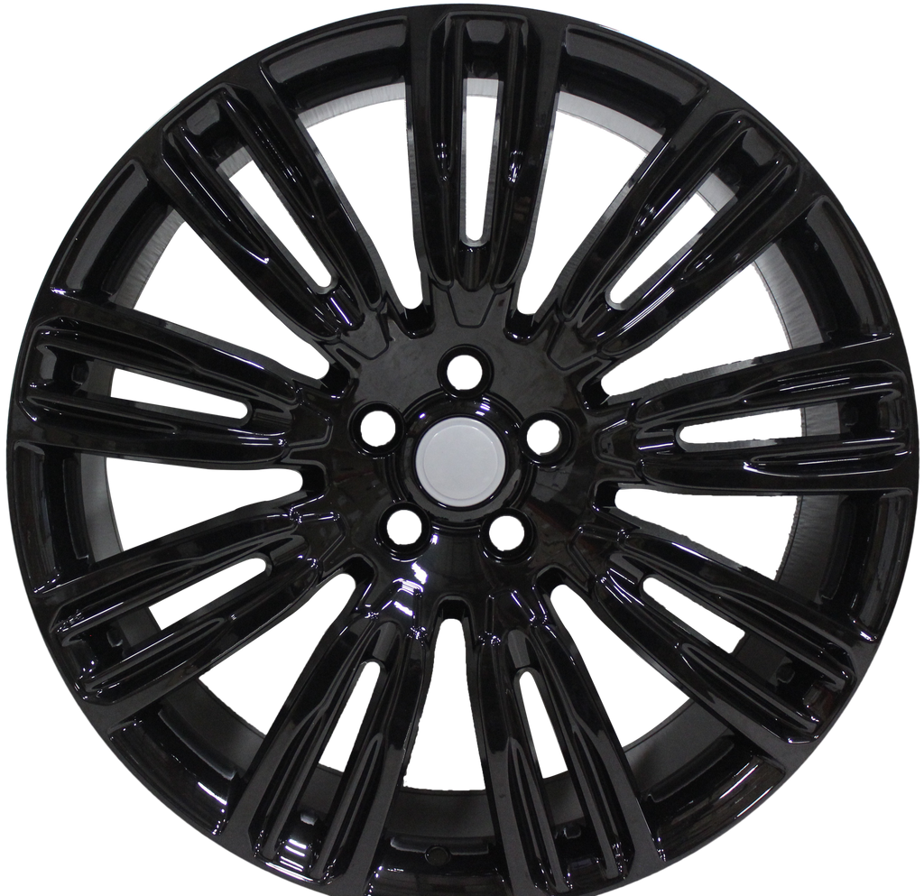 24 Inch Rims Range Rover Autobiography Sport LR3 LR4 Gloss Black Wheel ...
